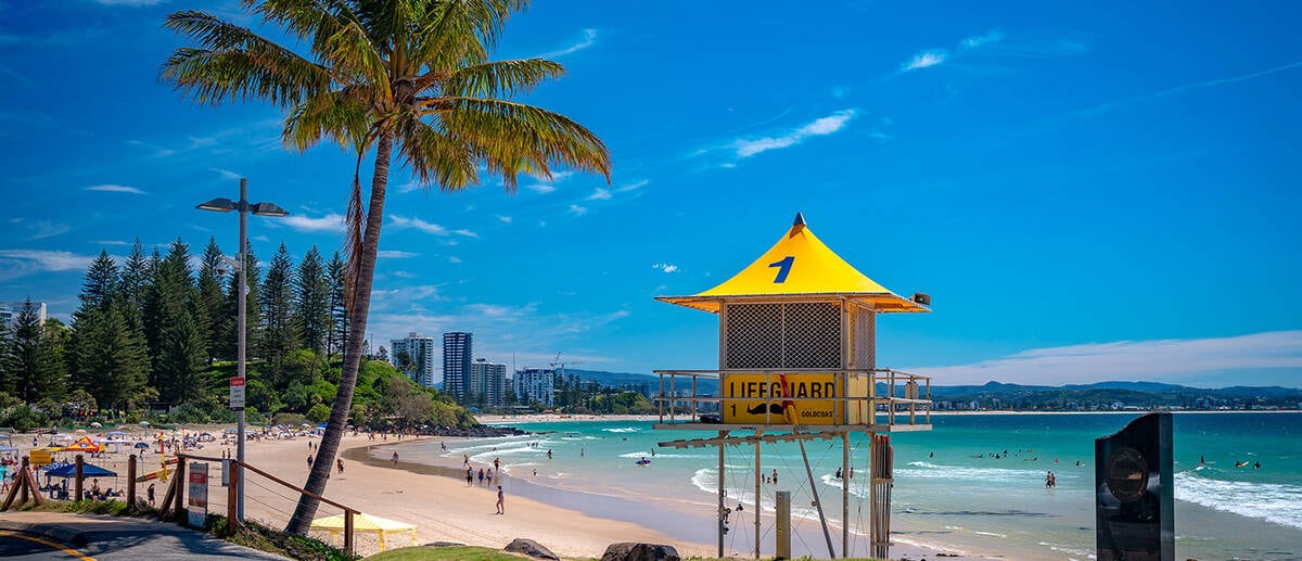 Top Gold Coast beaches for surfing, swimming and family fun