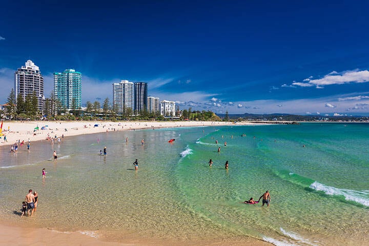 Top Gold Coast beaches for surfing, swimming and family fun