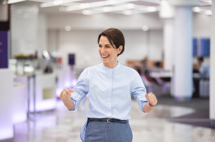 CEO Jayne Hrdlicka's first day in the role