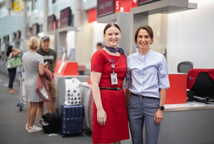 CEO Jayne Hrdlicka's first day in the role