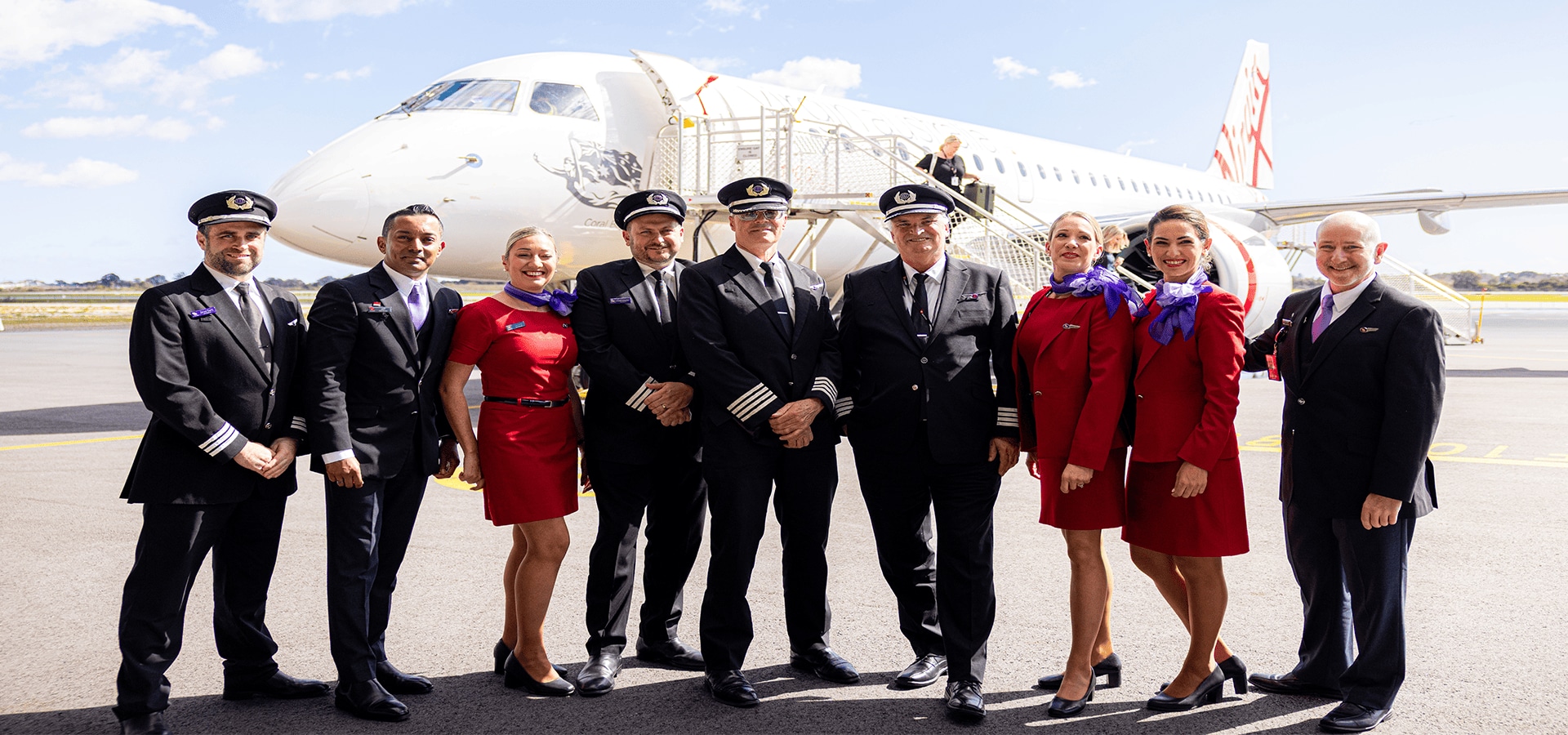 New era takes off as Virgin Australia Group’s first E190-E2 lands in Perth